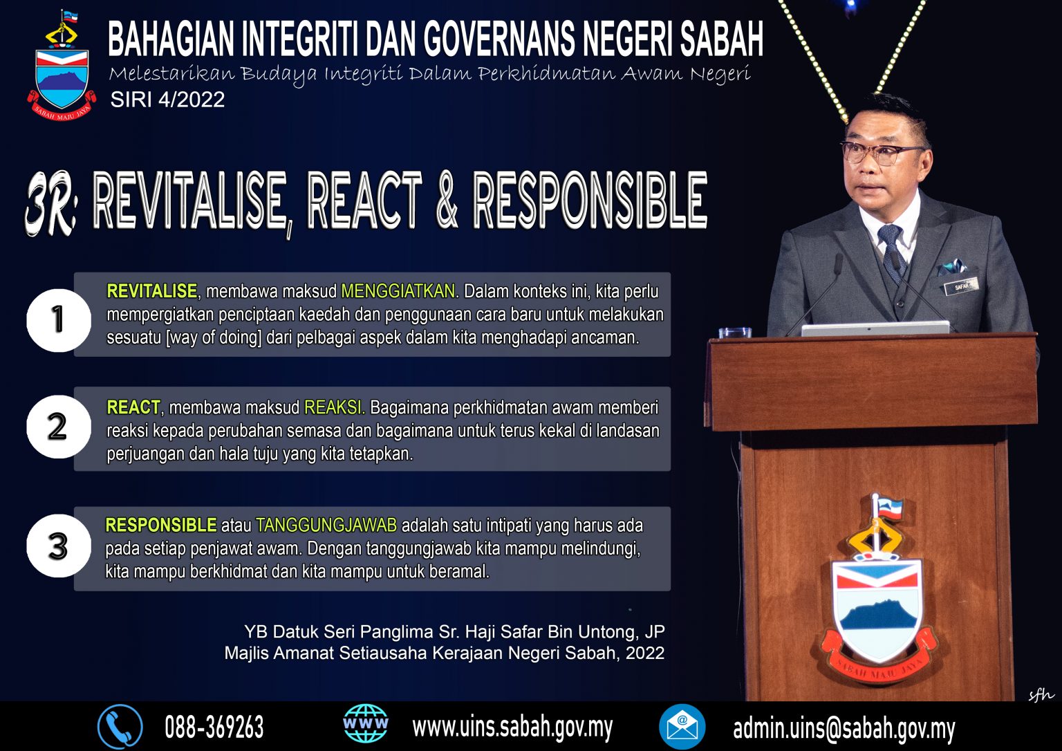 Integriti – YAYASAN USAHA MAJU